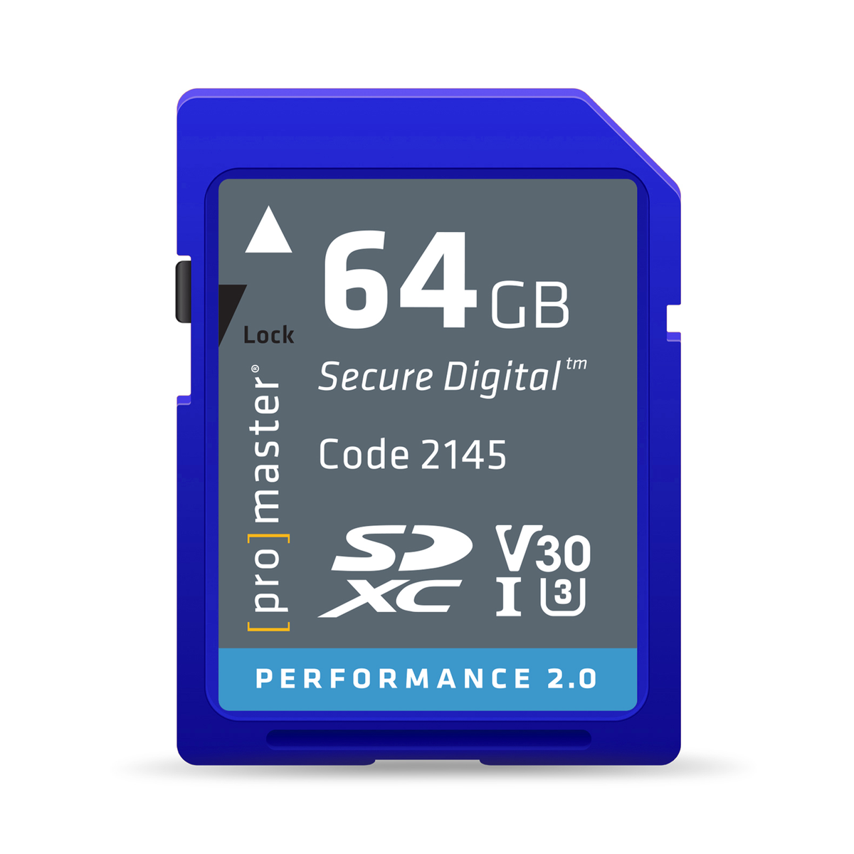 ProMaster 64GB Performance 2.0 UHS-I SDXC Memory Card — Glazer's Camera
