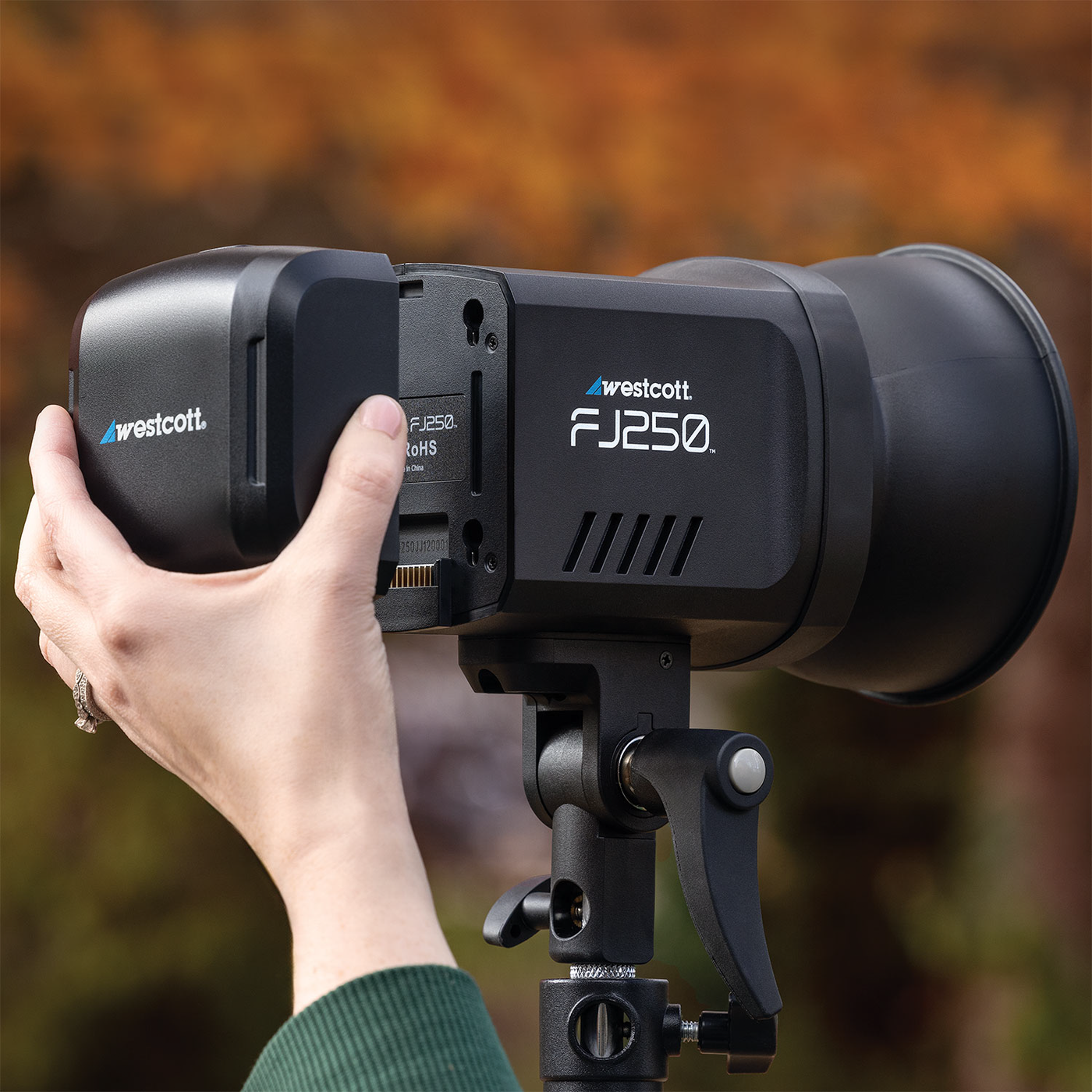 Westcott FJ250 Touchscreen Strobe with FJ Pro AC/DC Battery (250Ws ...