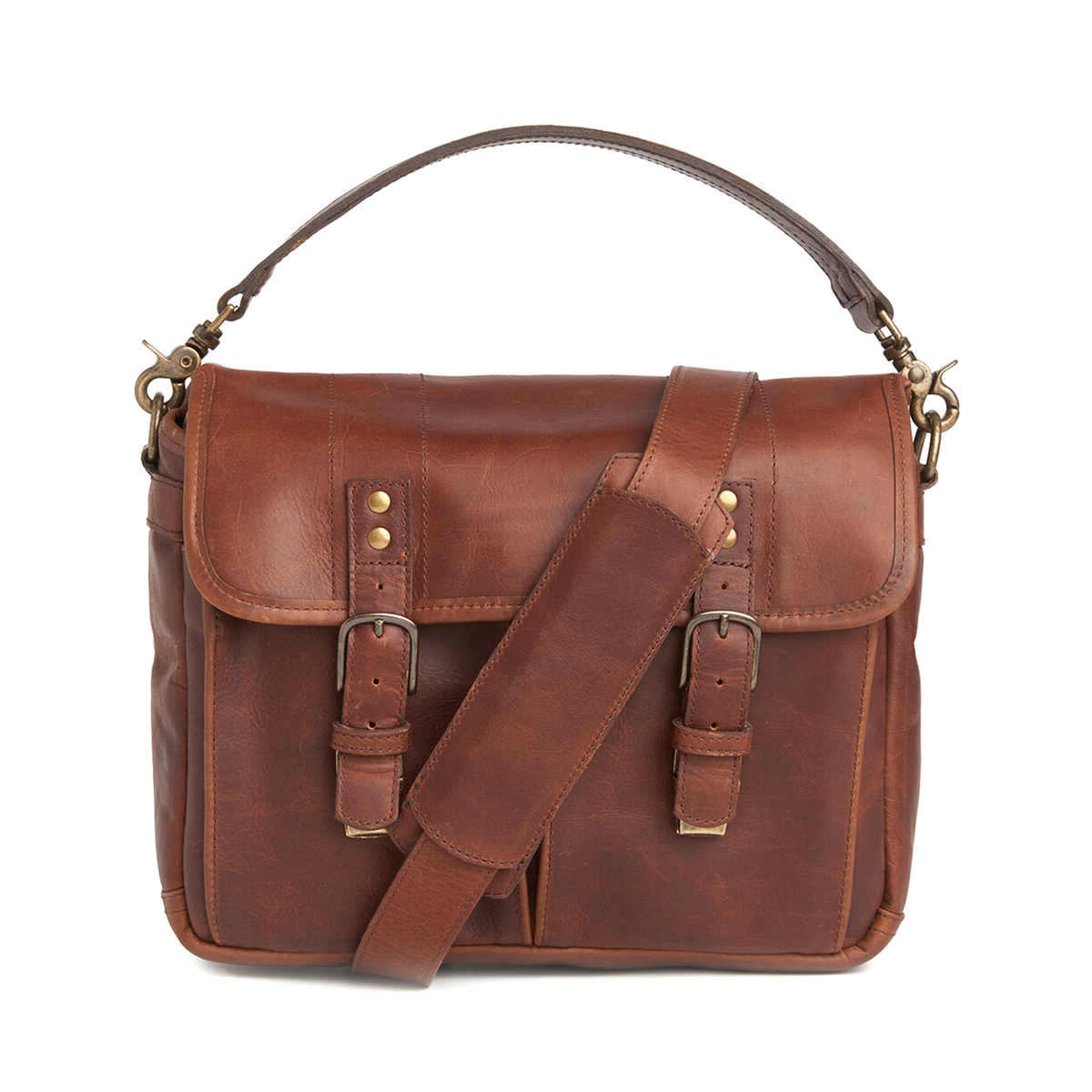 Ona Prince Street Messenger Bag Leather Antique Cognac Glazer S Camera