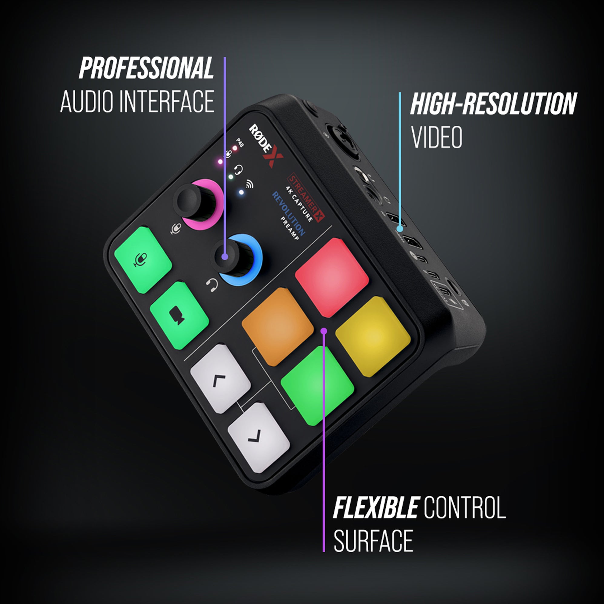 Rode Streamer X Audio Interface & Video Capture Card — Glazer's Camera