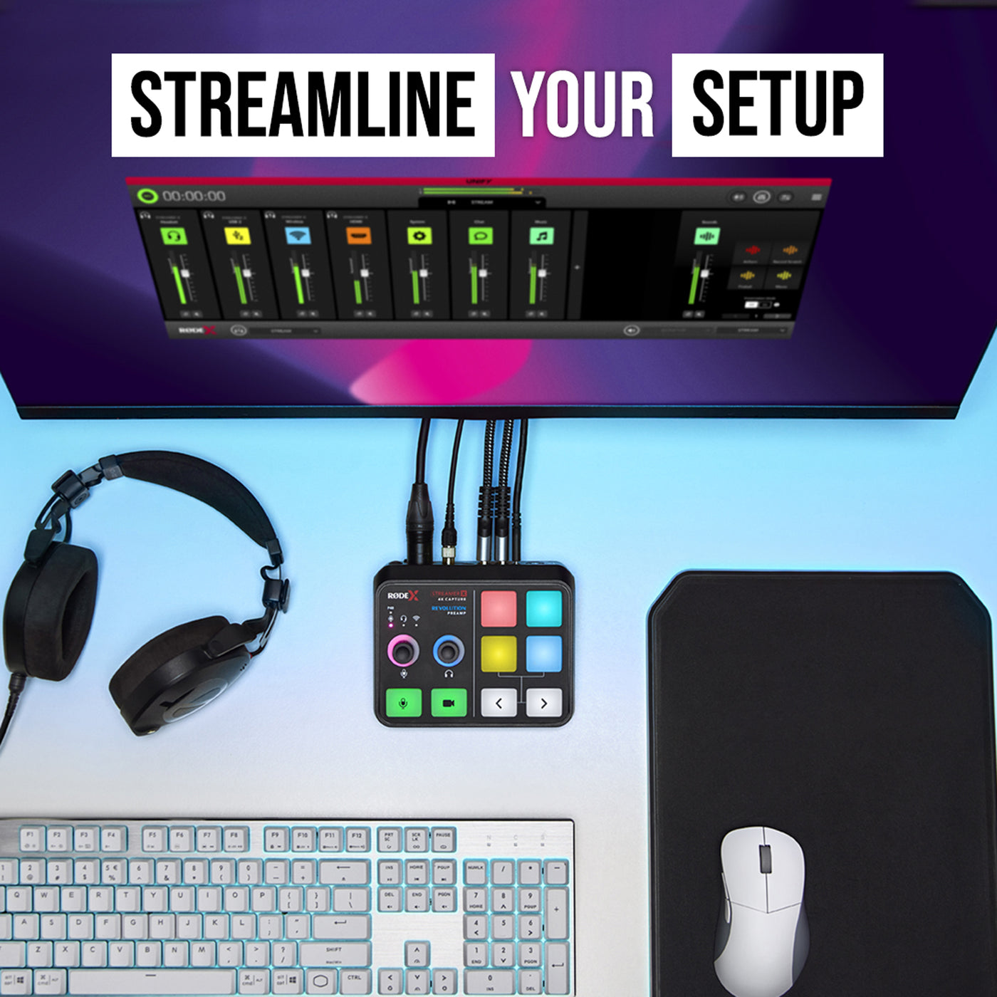 Rode Streamer X Audio Interface & Video Capture Card — Glazer's Camera