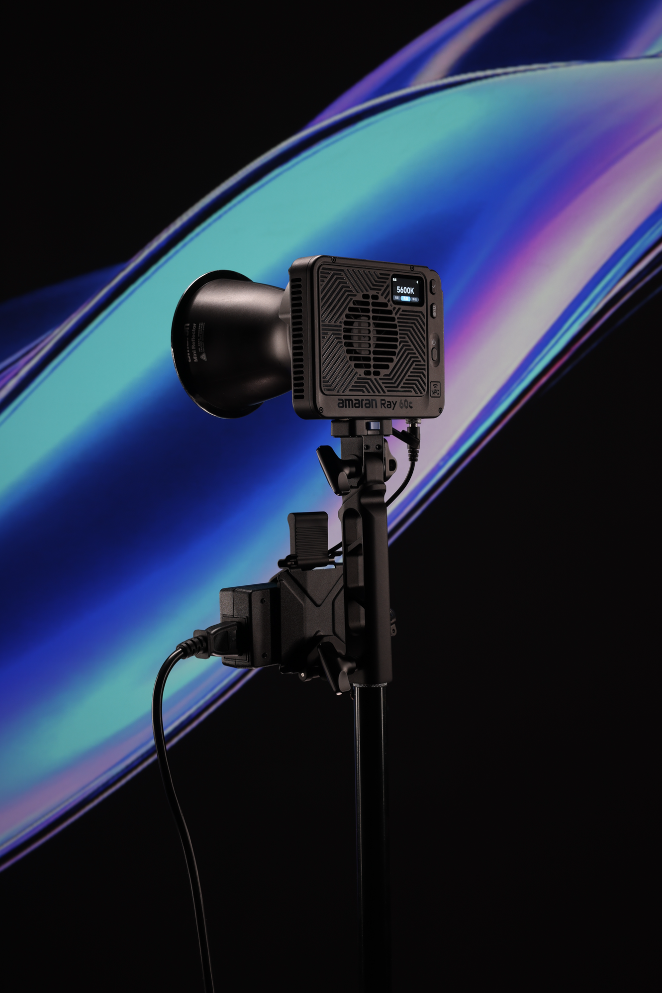 Amaran Ray 60c Compact RGB LED Light All-in-One Creator Kit — Glazer's ...