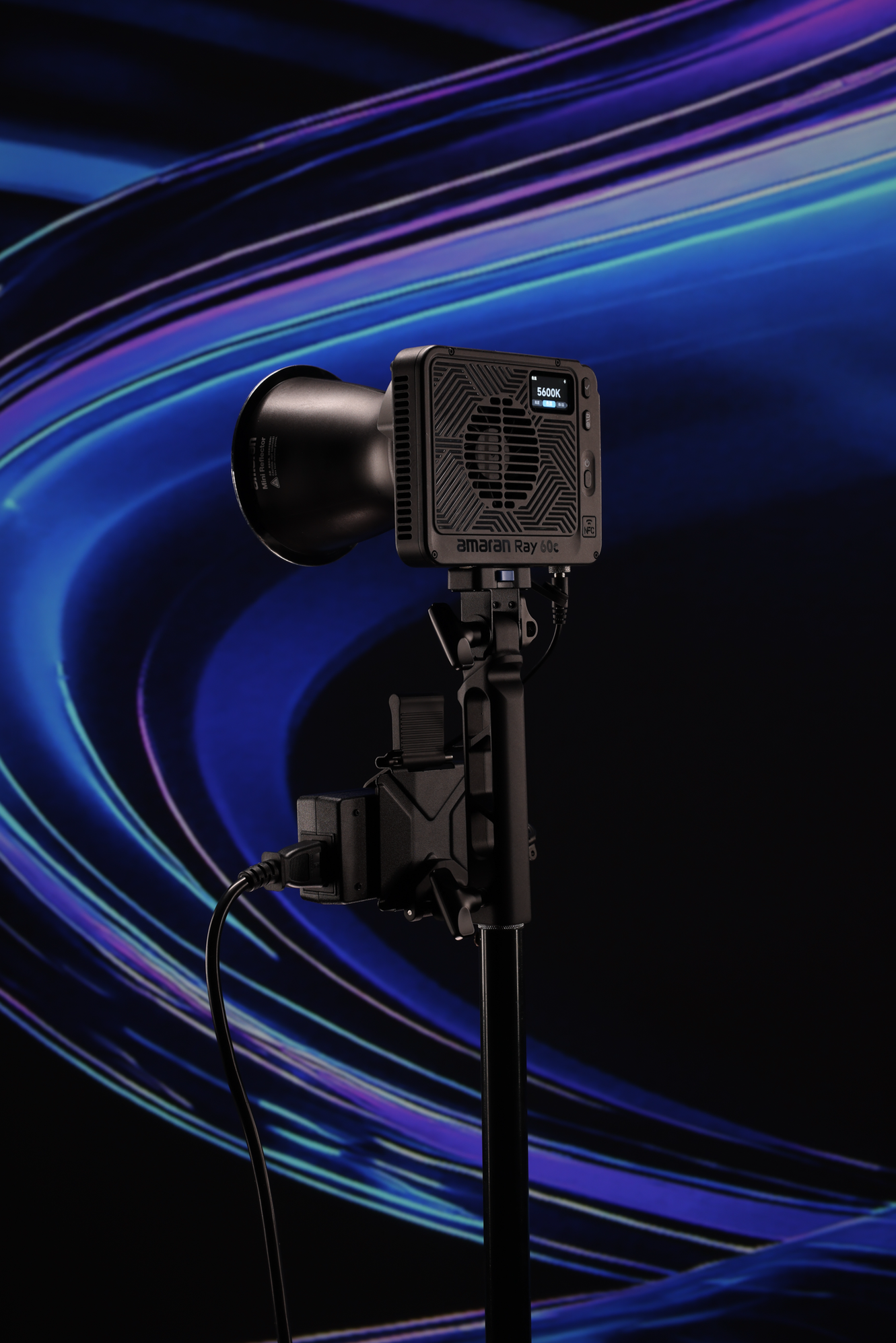 Amaran Ray 60c Compact RGB LED Light All-in-One Creator Kit — Glazer's ...