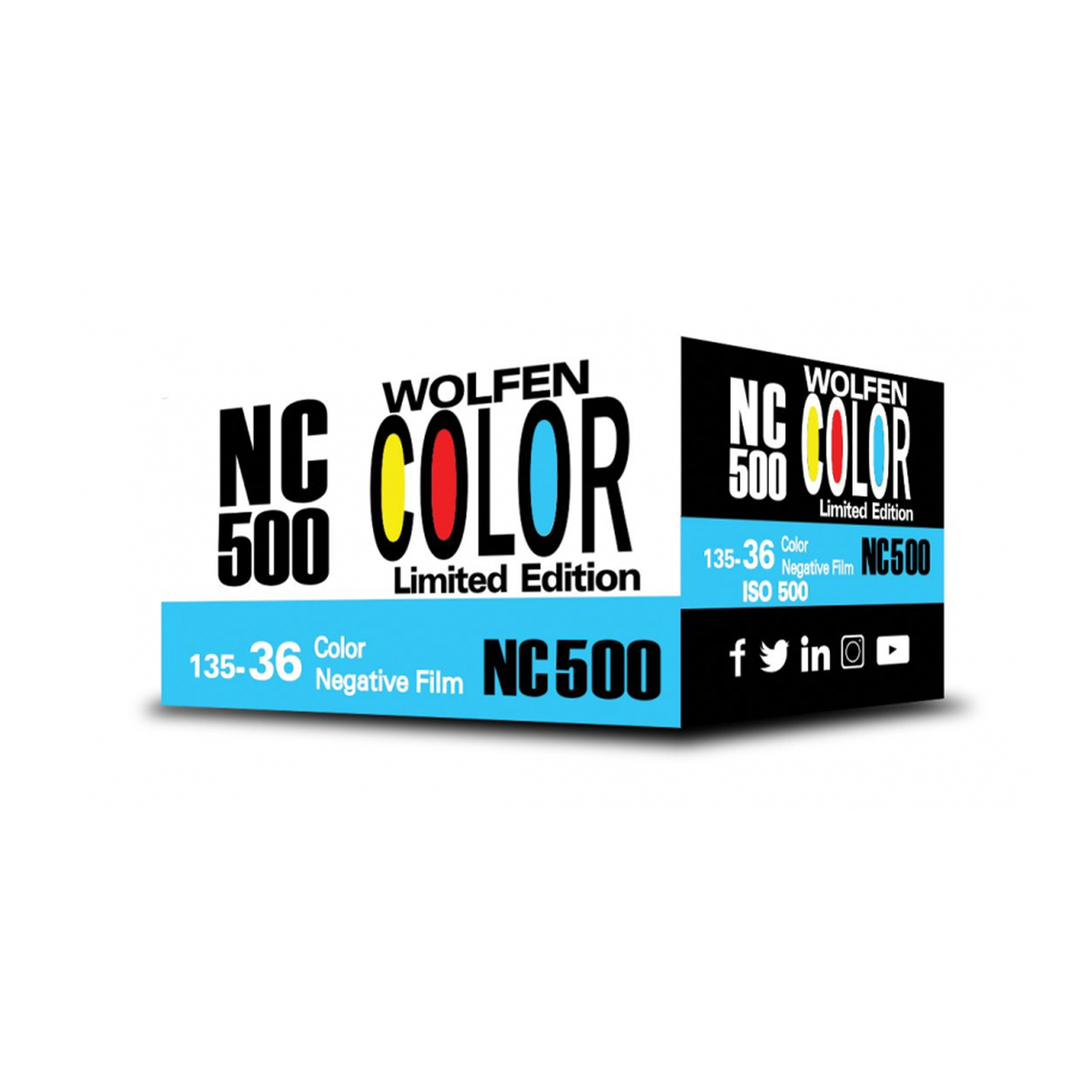 ORWO Wolfen NC500 Color Negative - 35mm Film, 36 Exposures, Single Rol ...