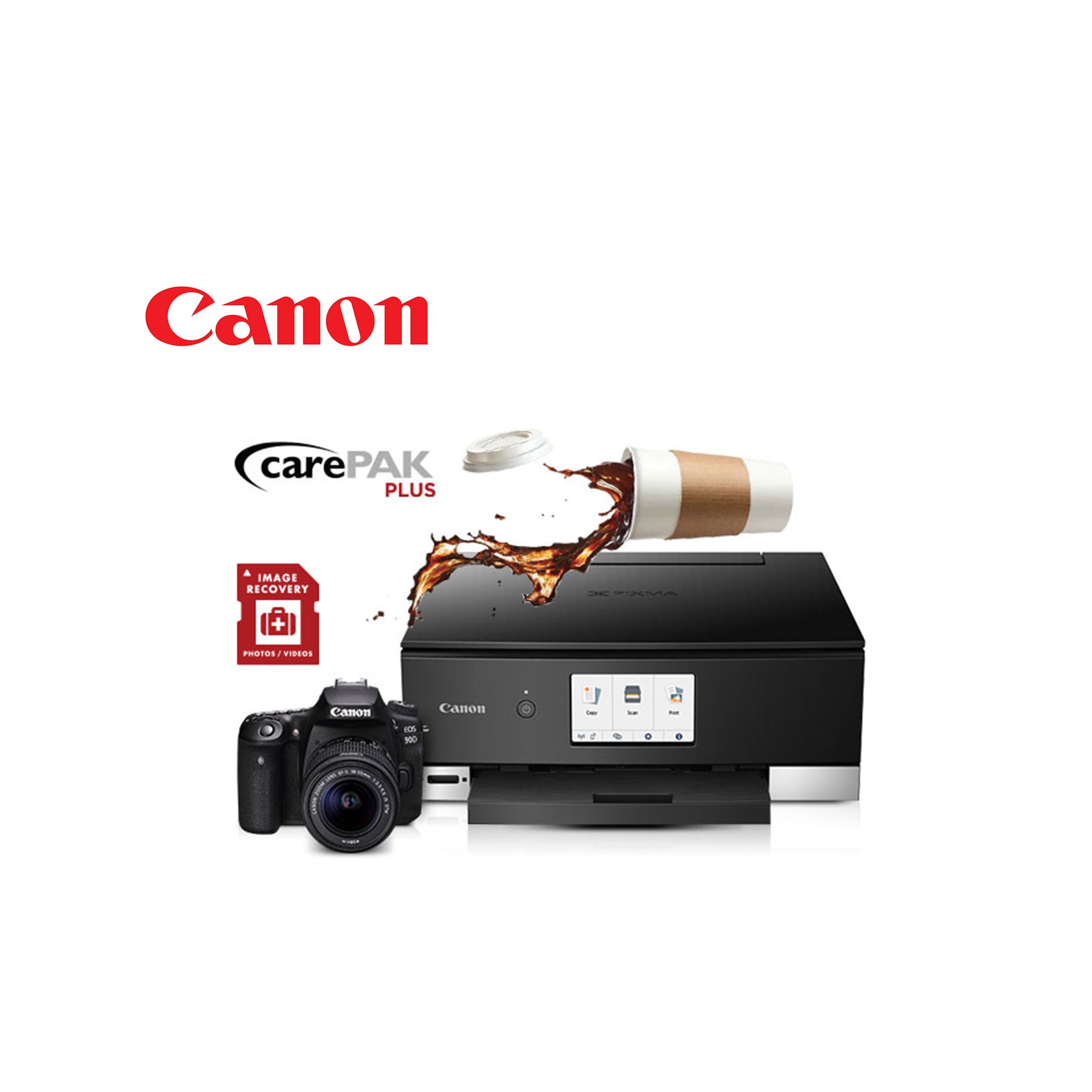 Canon CarePAK PLUS 4 Year Protection Plan for EOS DSLR & Mirrorless Ca ...