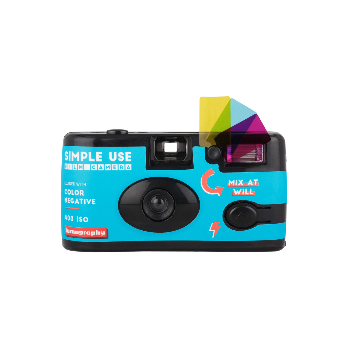 Lomography Simple Use Reloadable 35mm Film Camera - Color Negative 400 ...